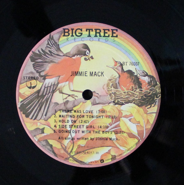 johnkatsmc5: Jimmie Mack ‎ "Jimmie Mack" 1978 US Classic Rock solo ...