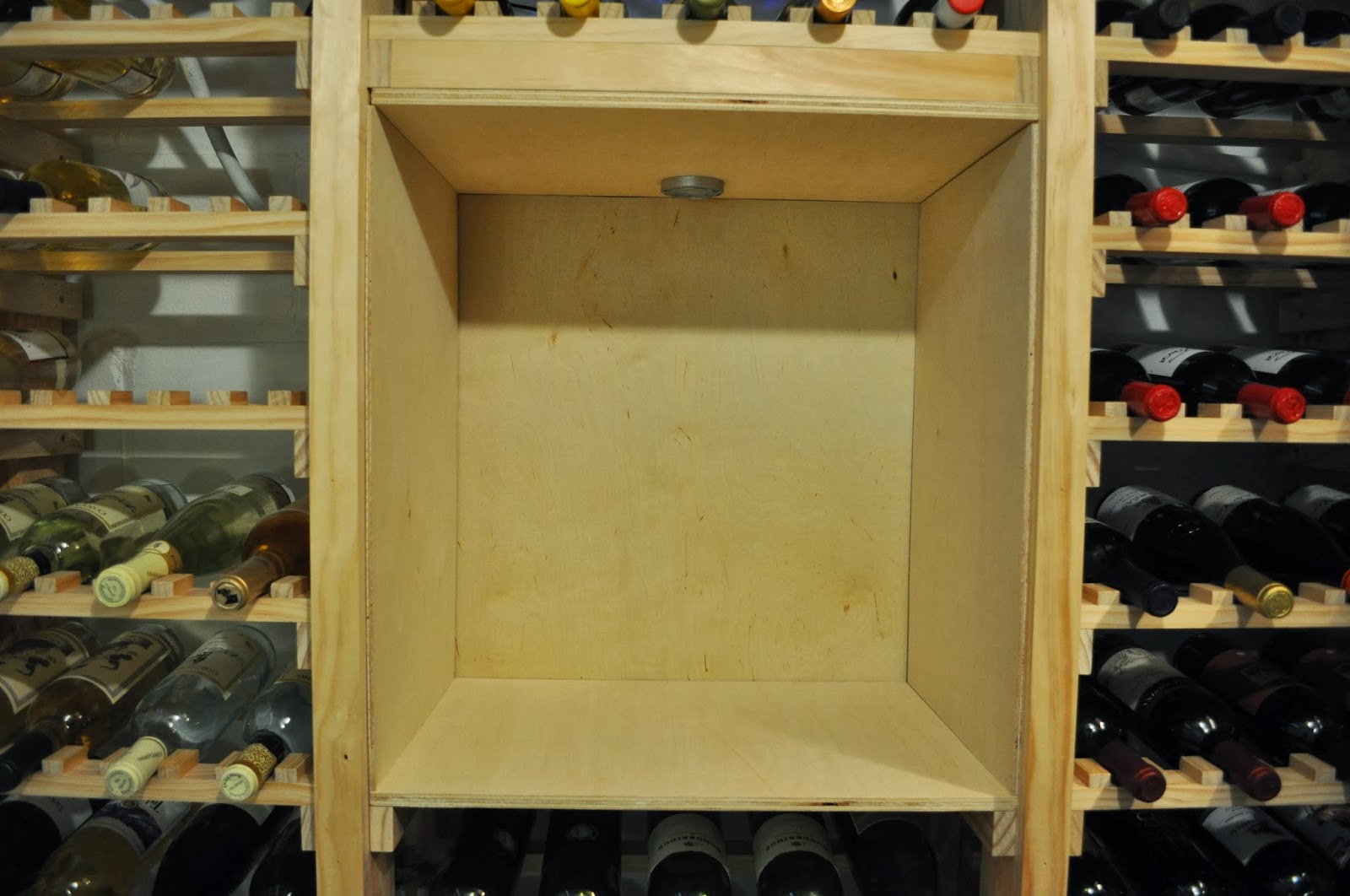 Just So Lovely: Our Wine Cellar: The Beginning