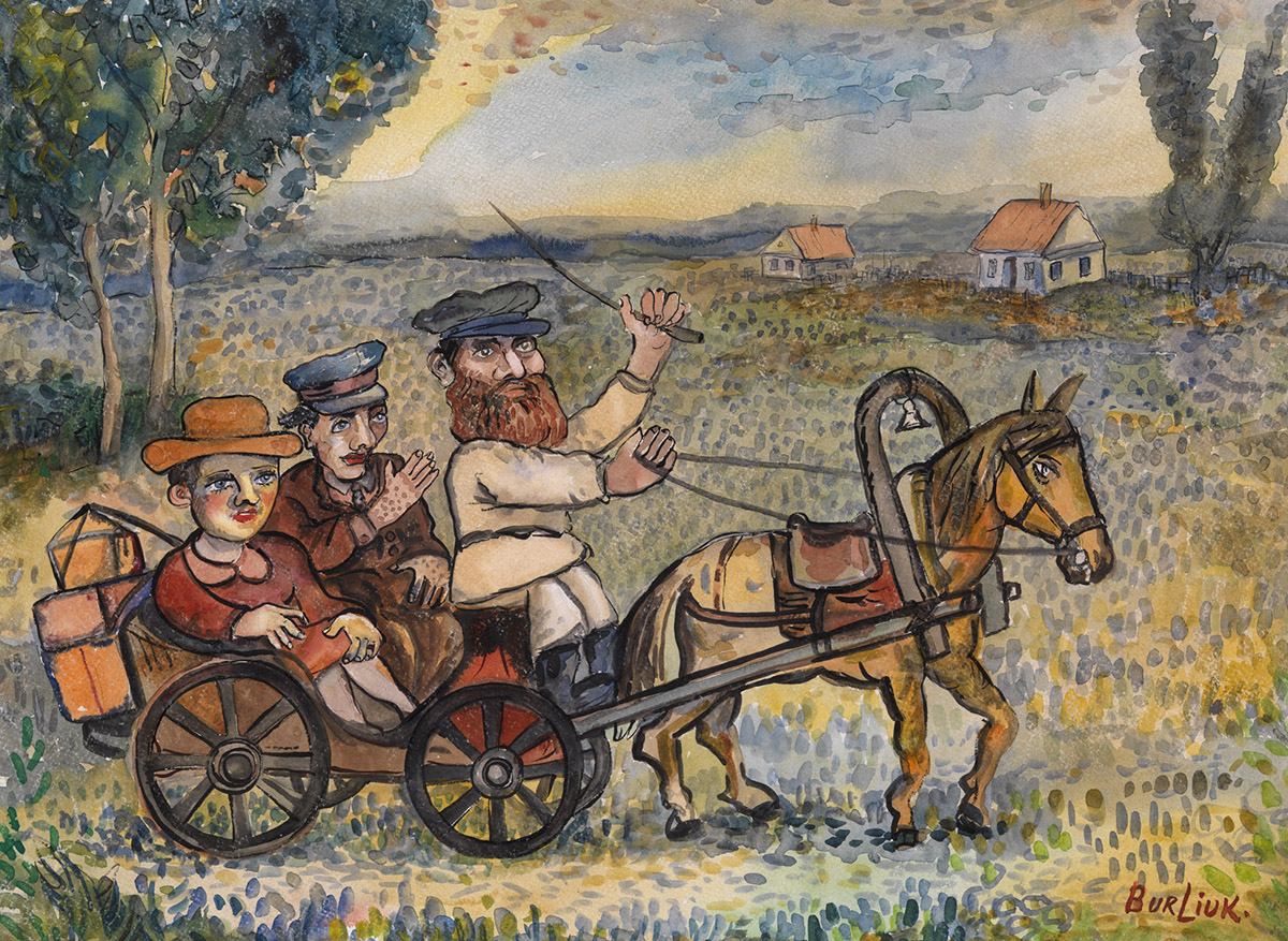 David Burliuk | The Father of Russian Futurism | Tutt'Art@ | Pittura ...