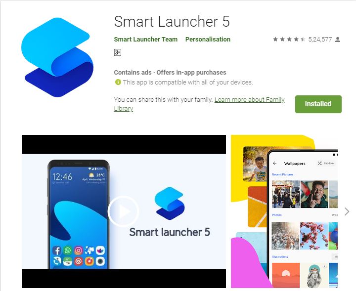 Loud Oli Tech: Smart Launcher 5 in Tamil