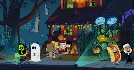 NickALive!: Lori Gets "Ghosted!" in a New 'The Loud House' Halloween ...