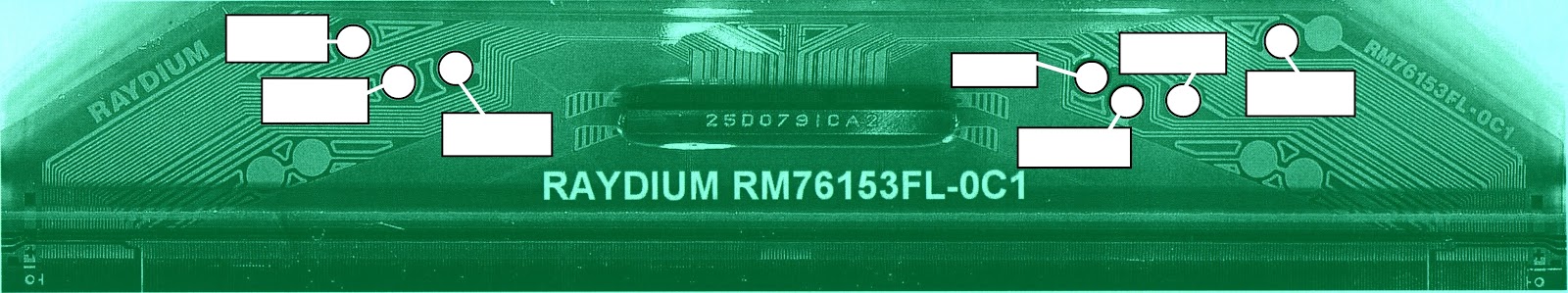 MEMORY DUMP TV: RAYDIUM RM76153FL-0C1