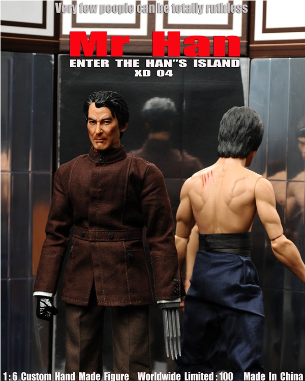 toyhaven: XD04 1:6 Custom Hand Made Figure "Mr Han" Enter the Han's Island