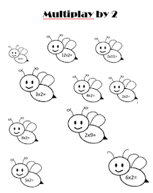 MULTIPLICATION SHEET multiply by 2 Multiply 2 times a number less than ...