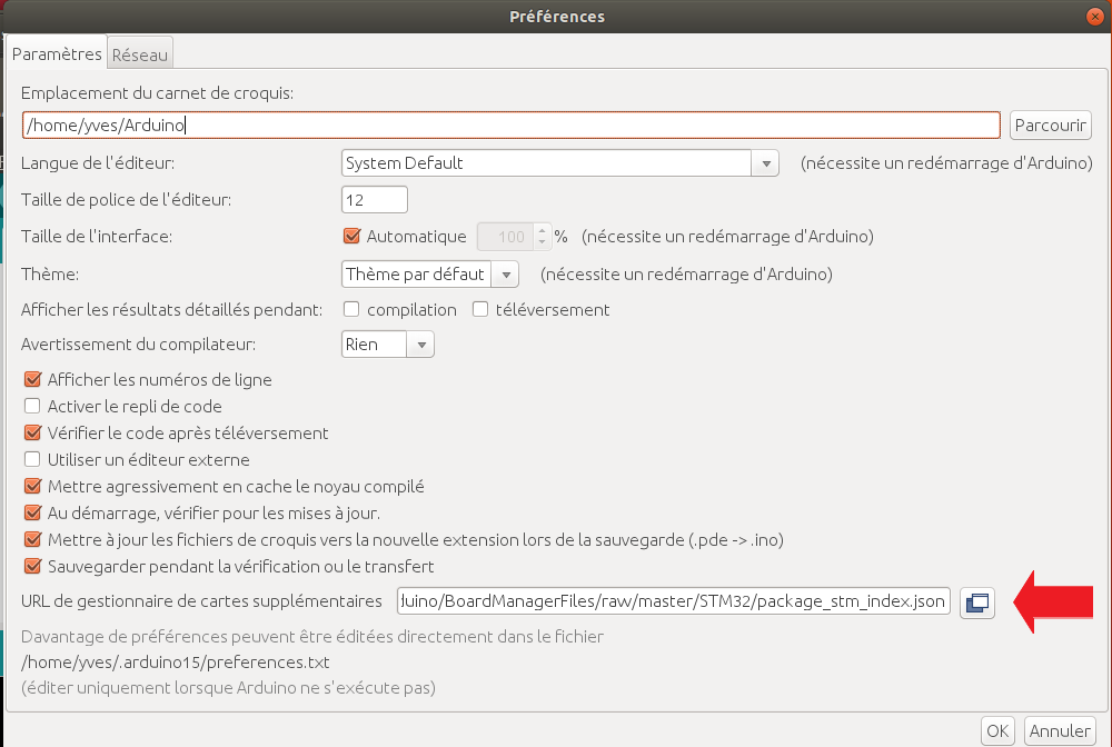 Électronique en amateur: Programmation d'une carte STM32 avec l'IDE Arduino
