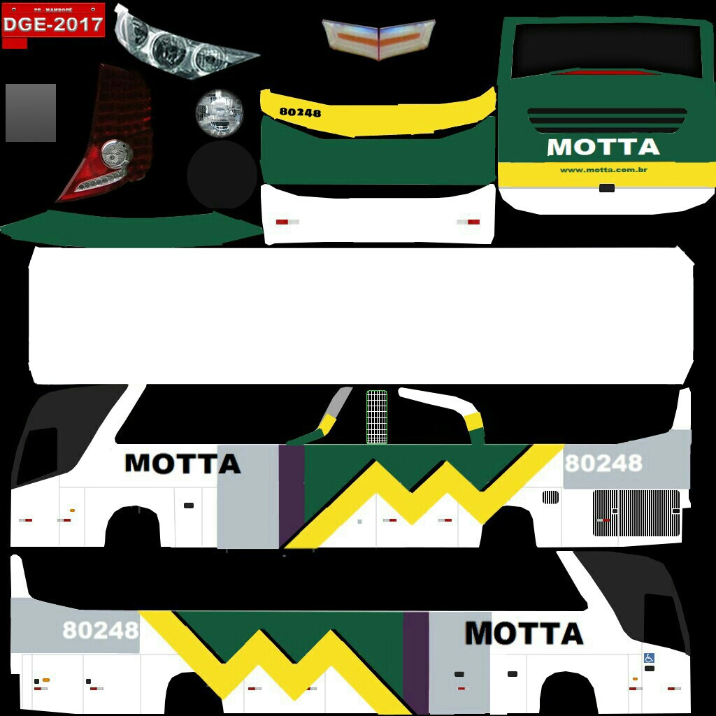 Skin heavy bus simulator - lodjax