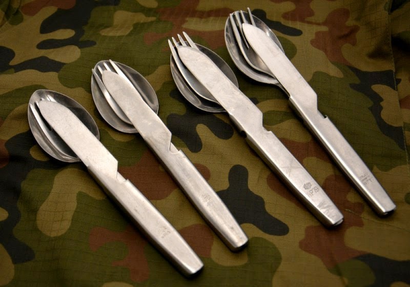 Webbingbabel: Polish Army Eating Utensils 1970s / 1990s