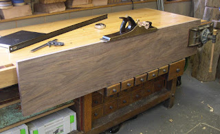 Sauer & Steiner: Gluing up the dining table top