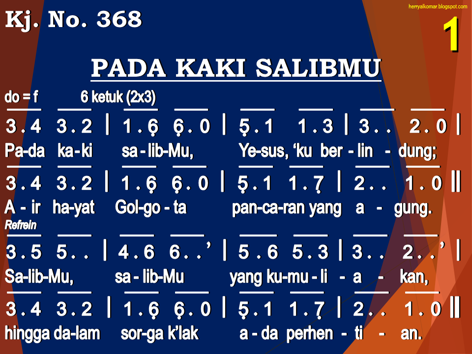 TouRoeroekan: Kidung Jemaat No. 368