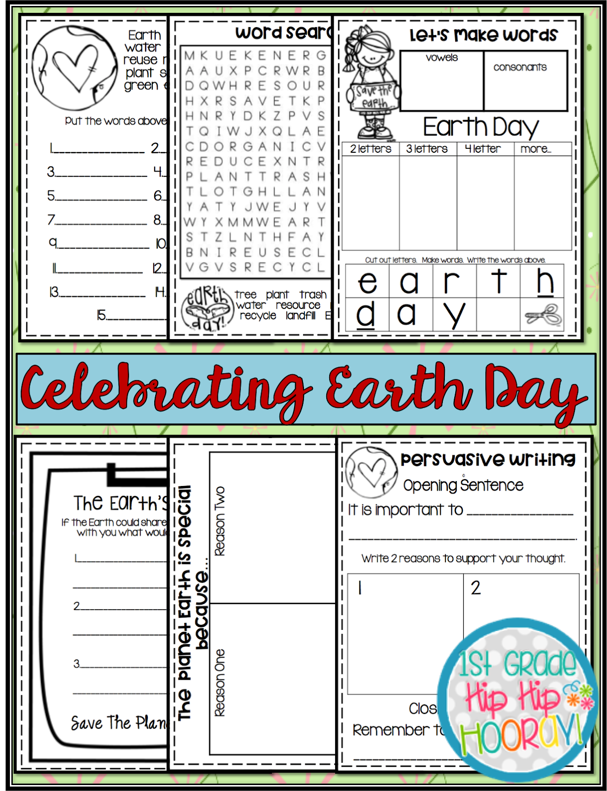 1st Grade Hip Hip Hooray!: Earth Day...April 22nd