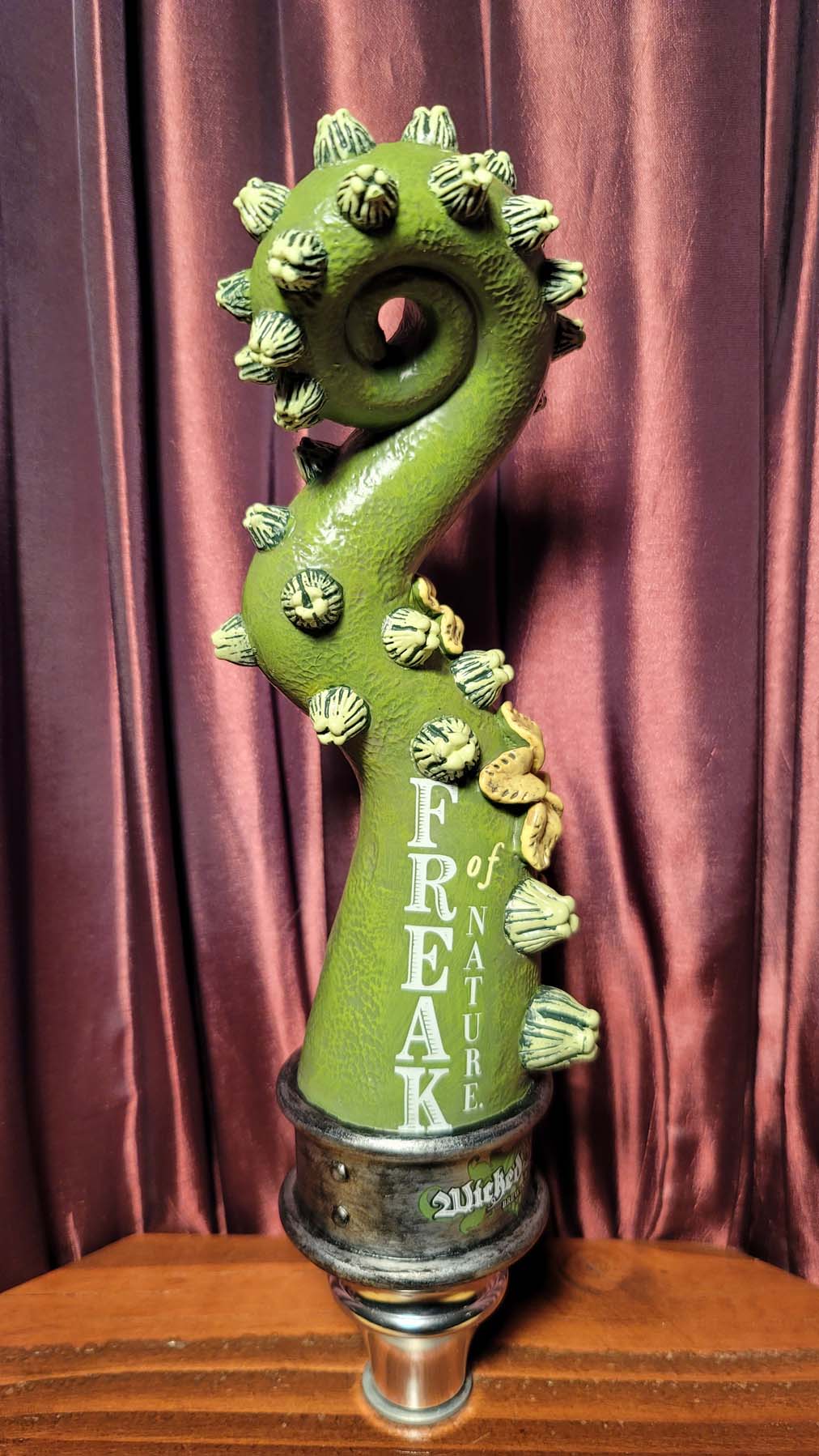 Tap Handle #776: Wicked Weed (AB InBev) - Freak of Nature Double IPA