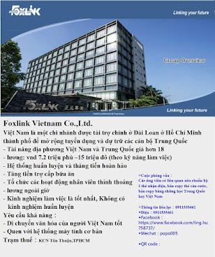 CÔNG TY TNHH FOXLINK VIỆT NAM - Bùi Văn Lương