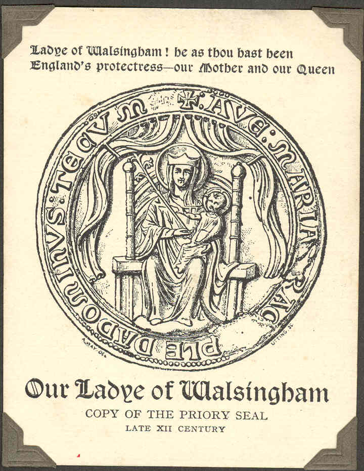 Who is Our Lady of Walsingham?
