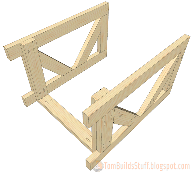 Open Front Workbench Plans