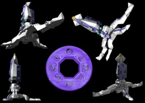 Power Rangers Samurai and Super: zords