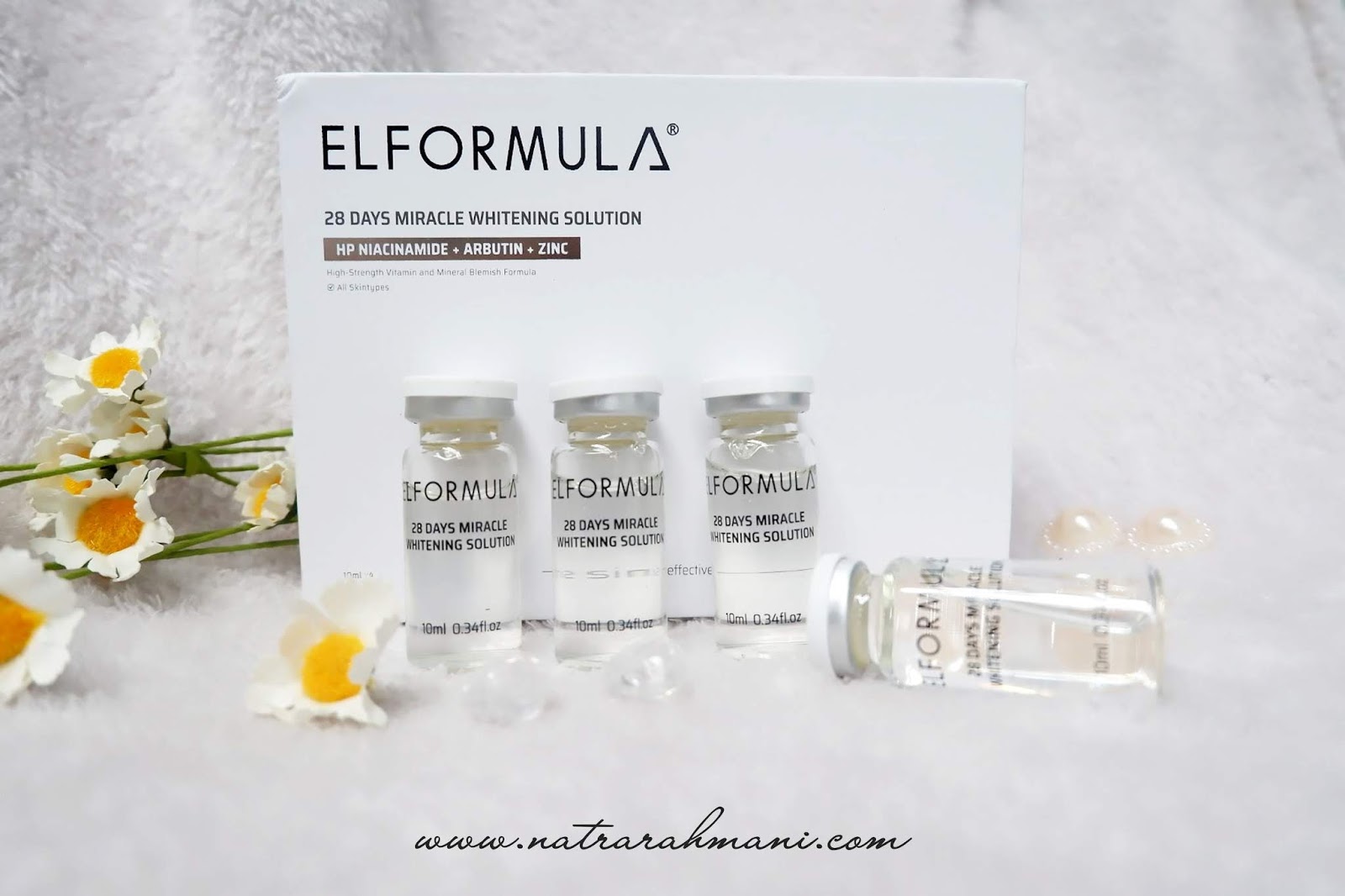 REVIEW ELFORMULA WHITENING SERUM - EFEKTIF MENCERAHKAN WAJAH / Natrarahmani