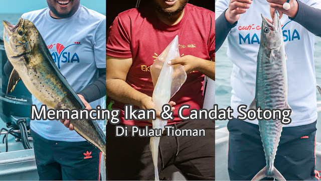 Pengalaman Sewa Bot Di Rompin, Memancing Dan Candat Sotong Di Tioman