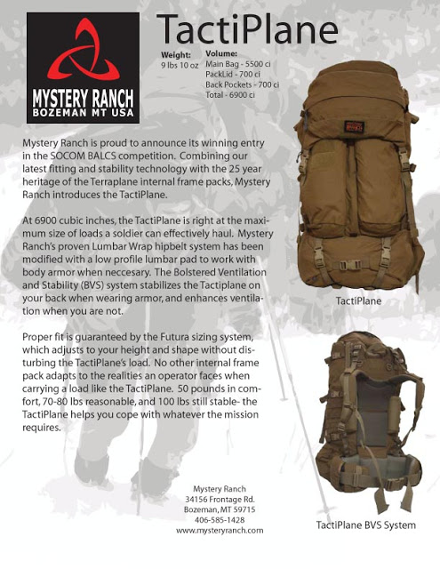 Webbingbabel: Mystery Ranch Tactiplane Recce Assault Backpack 2009