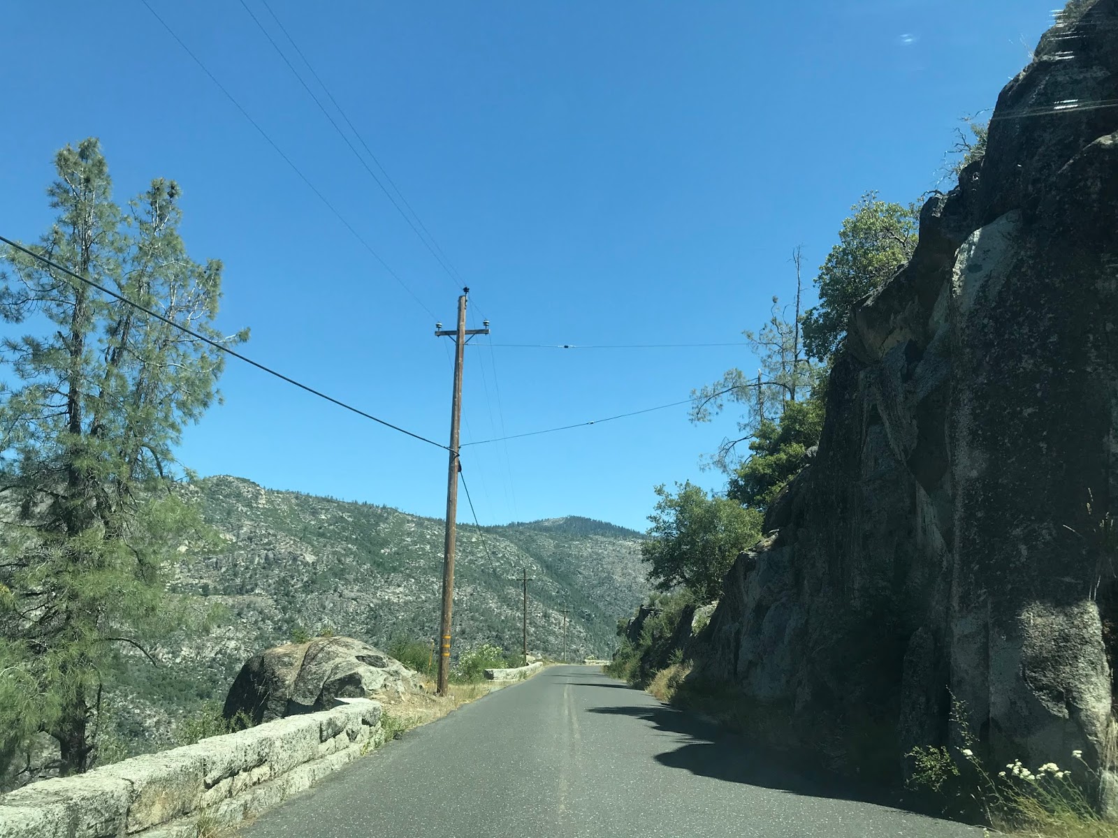 Hetch Hetchy Valley; Hetch Hetchy Railroad, abandoned Lake Eleanor Road ...