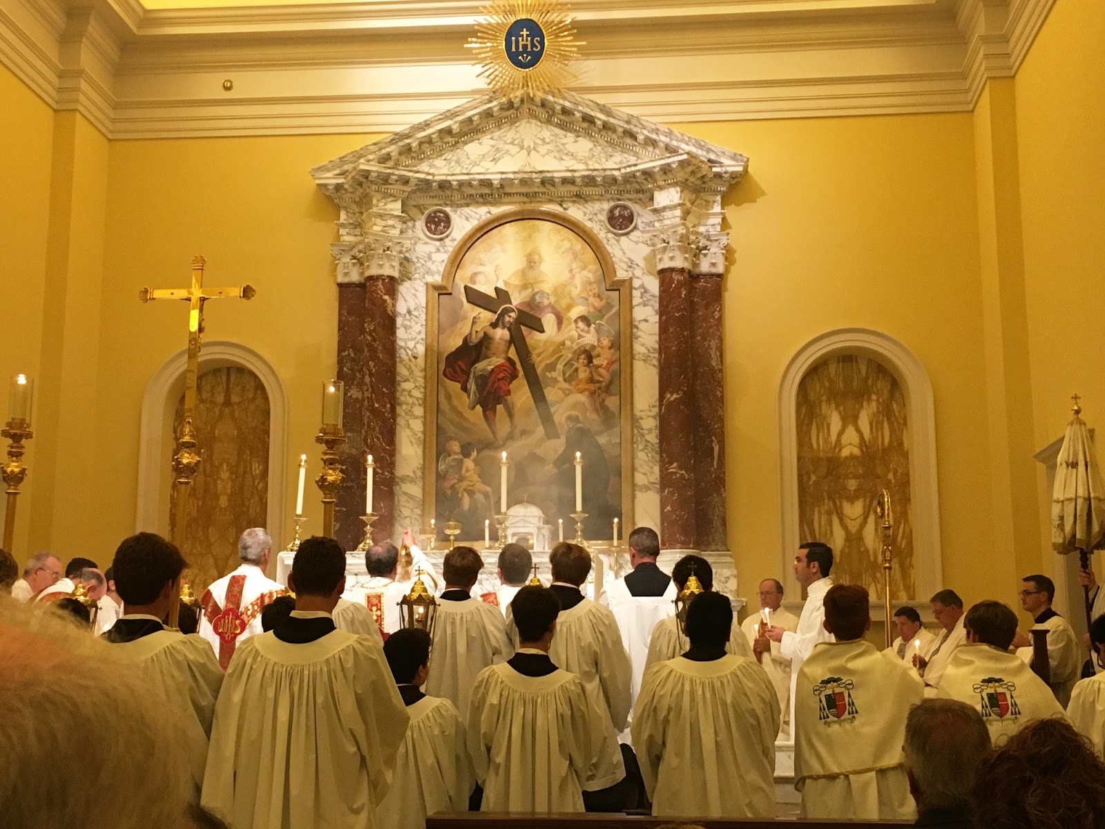 New Liturgical Movement: The Dedication of Holy Cross Chapel at Jesuit ...