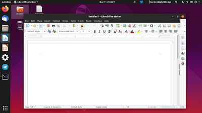 LibreOffice Writer: Starting The Program