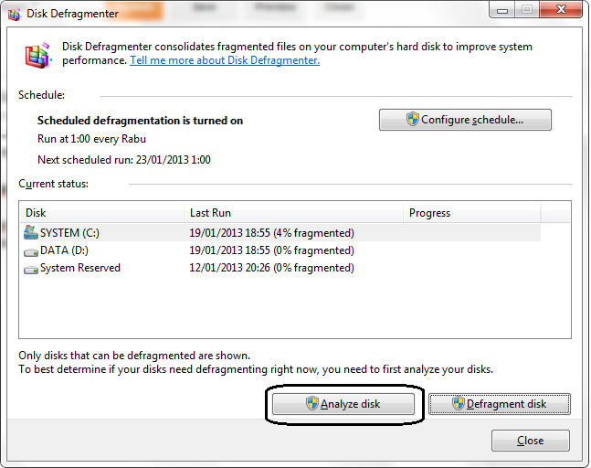 Cara Defragment Harddisk Di Windows 7 | Tong-IT