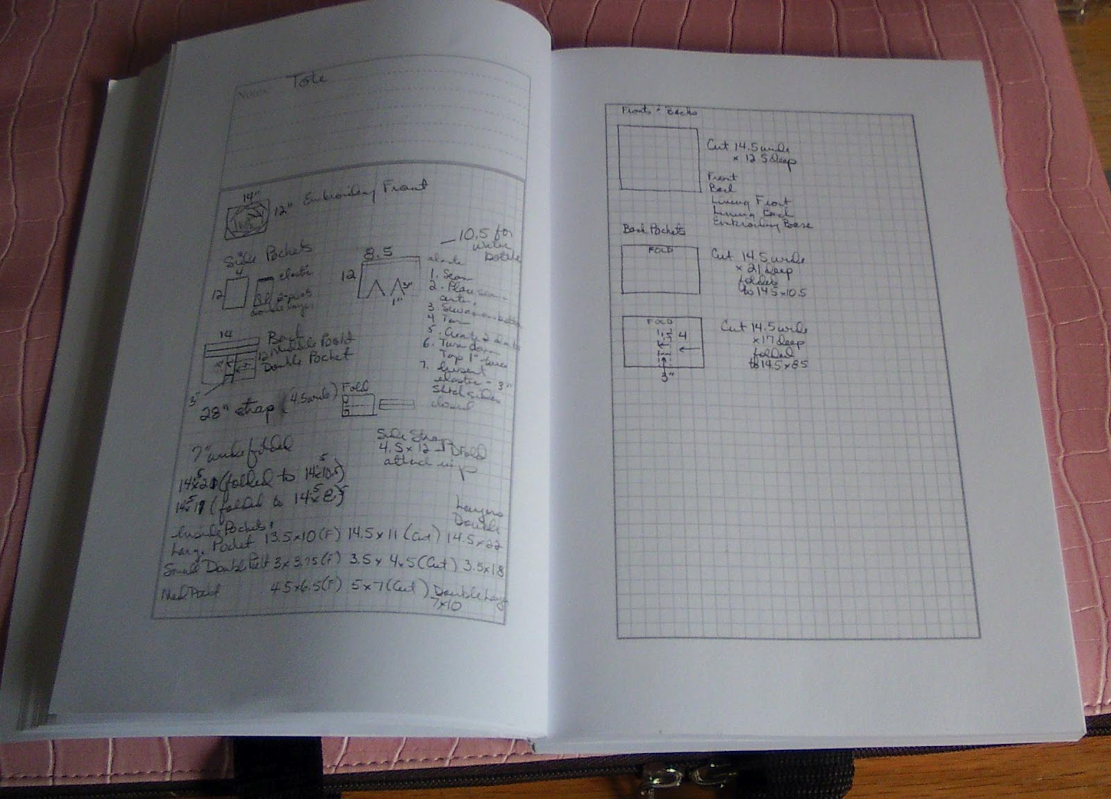 Shawkl Designs: Rose & Lilac Collection - Tote