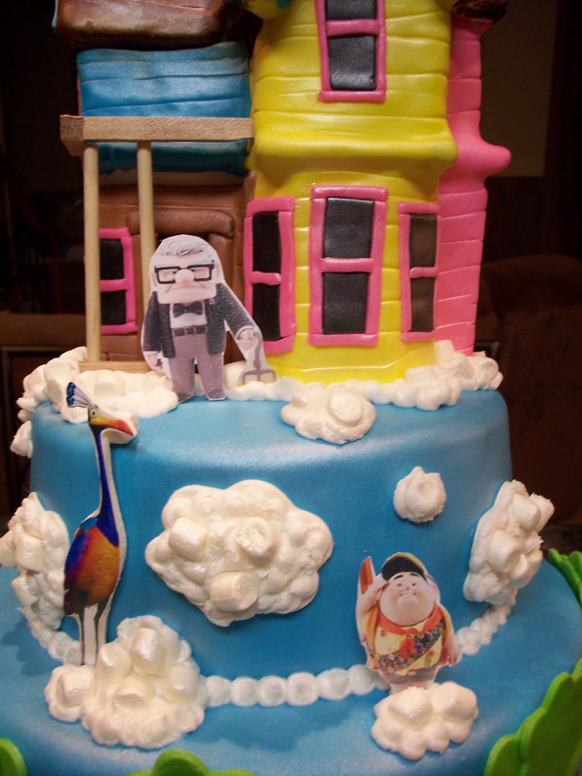 MyMoniCakes: Pixar Movie UP Cake with Matching Smash Cake