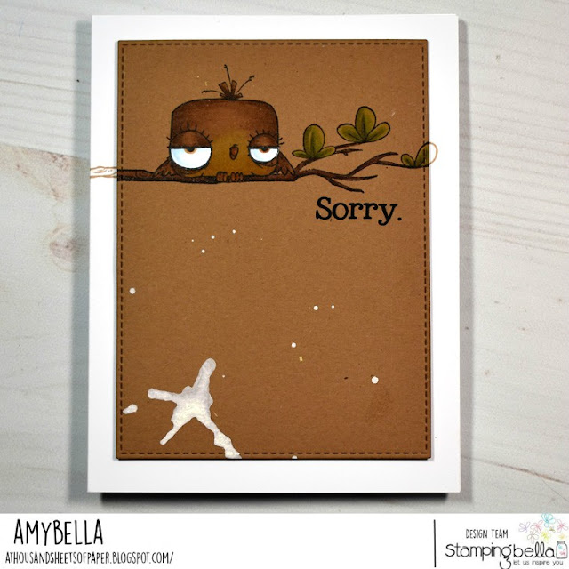 A thousand sheets of paper: Sorry...