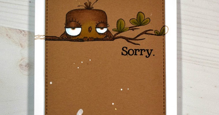 A thousand sheets of paper: Sorry...