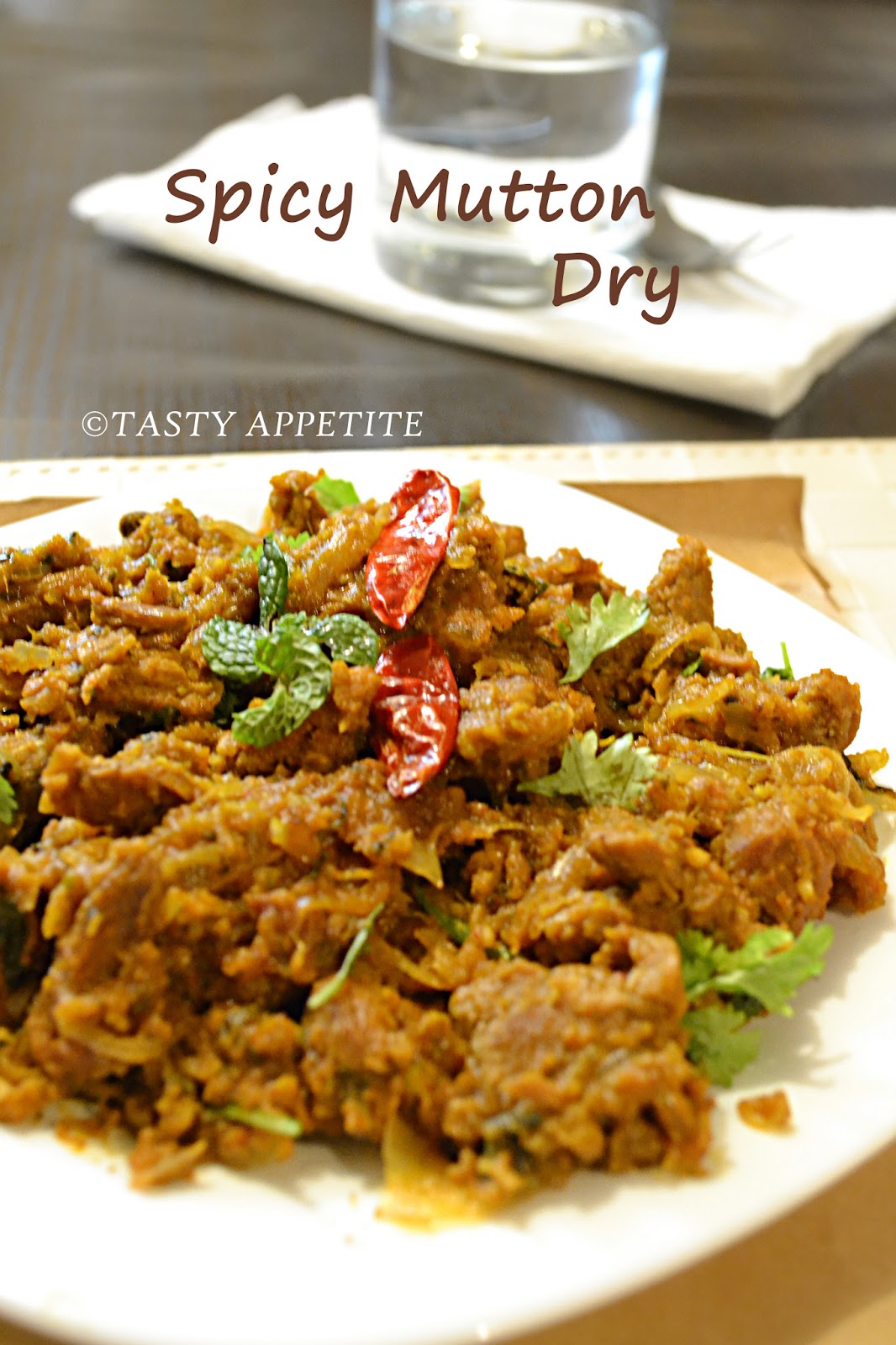 How to make Chettinad Mutton Fry / Kari Varuval / Spicy Mutton Fry ...