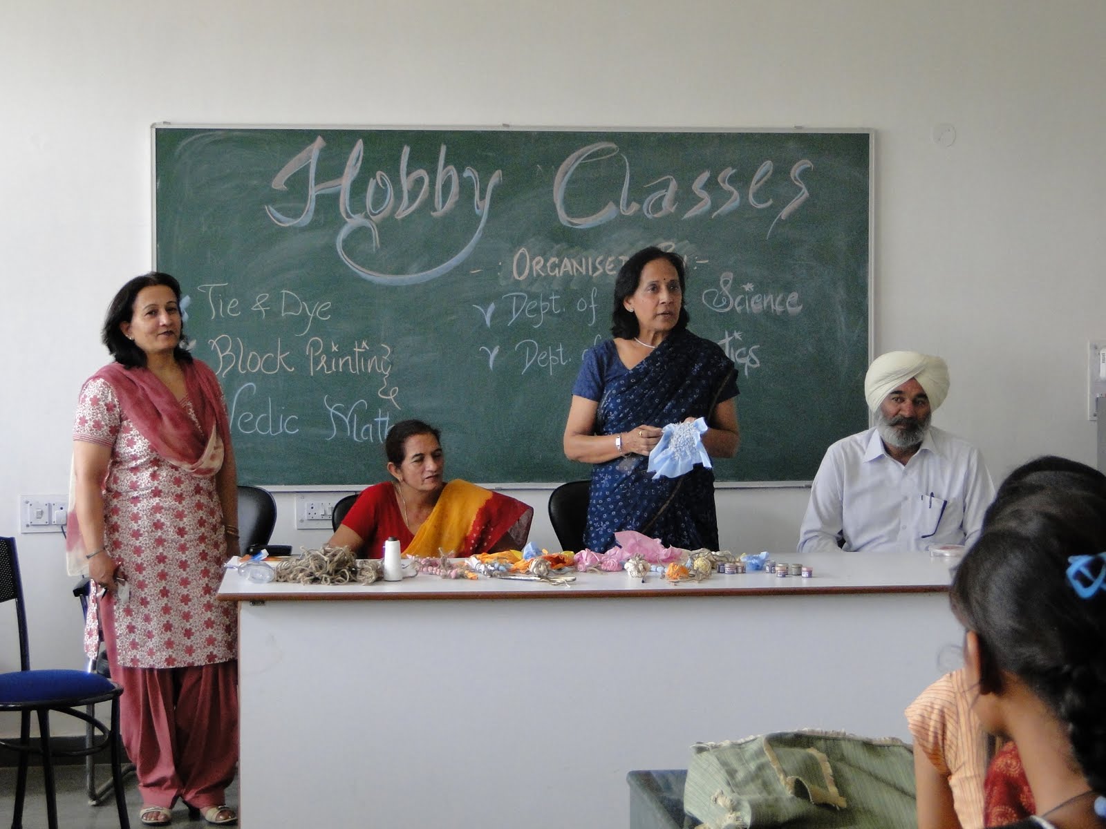 Govt. College for Girls, Sector-14, Panchkula: Free 'Hobby Classes'