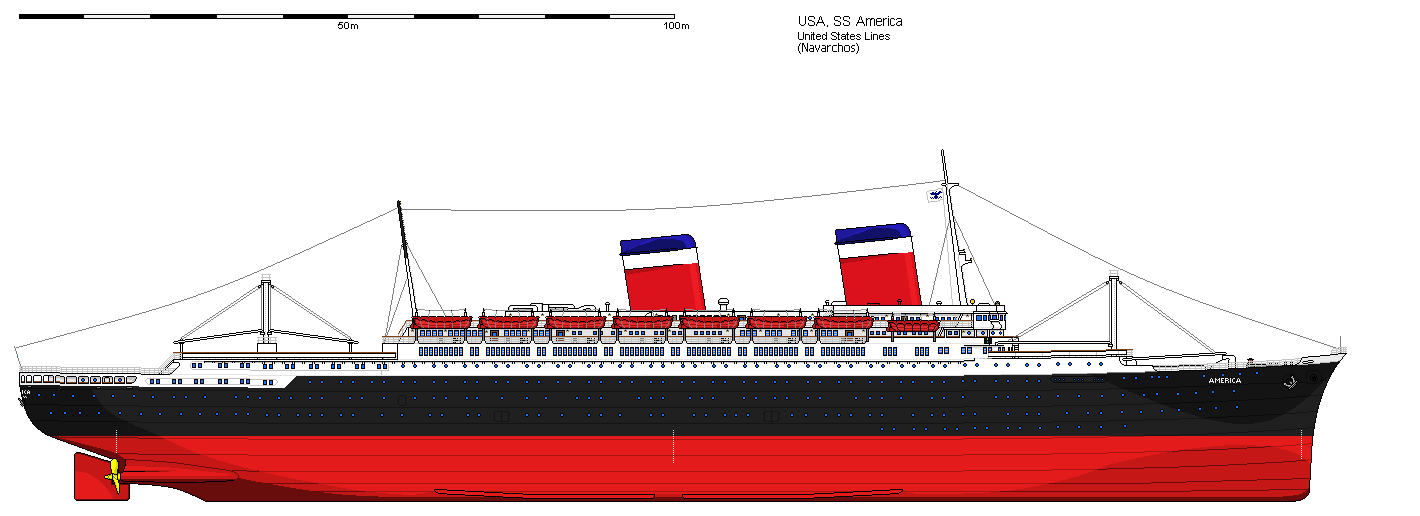 WARSHIPSRESEARCH: American passenger ship ss America 1940-1914 (USS ...