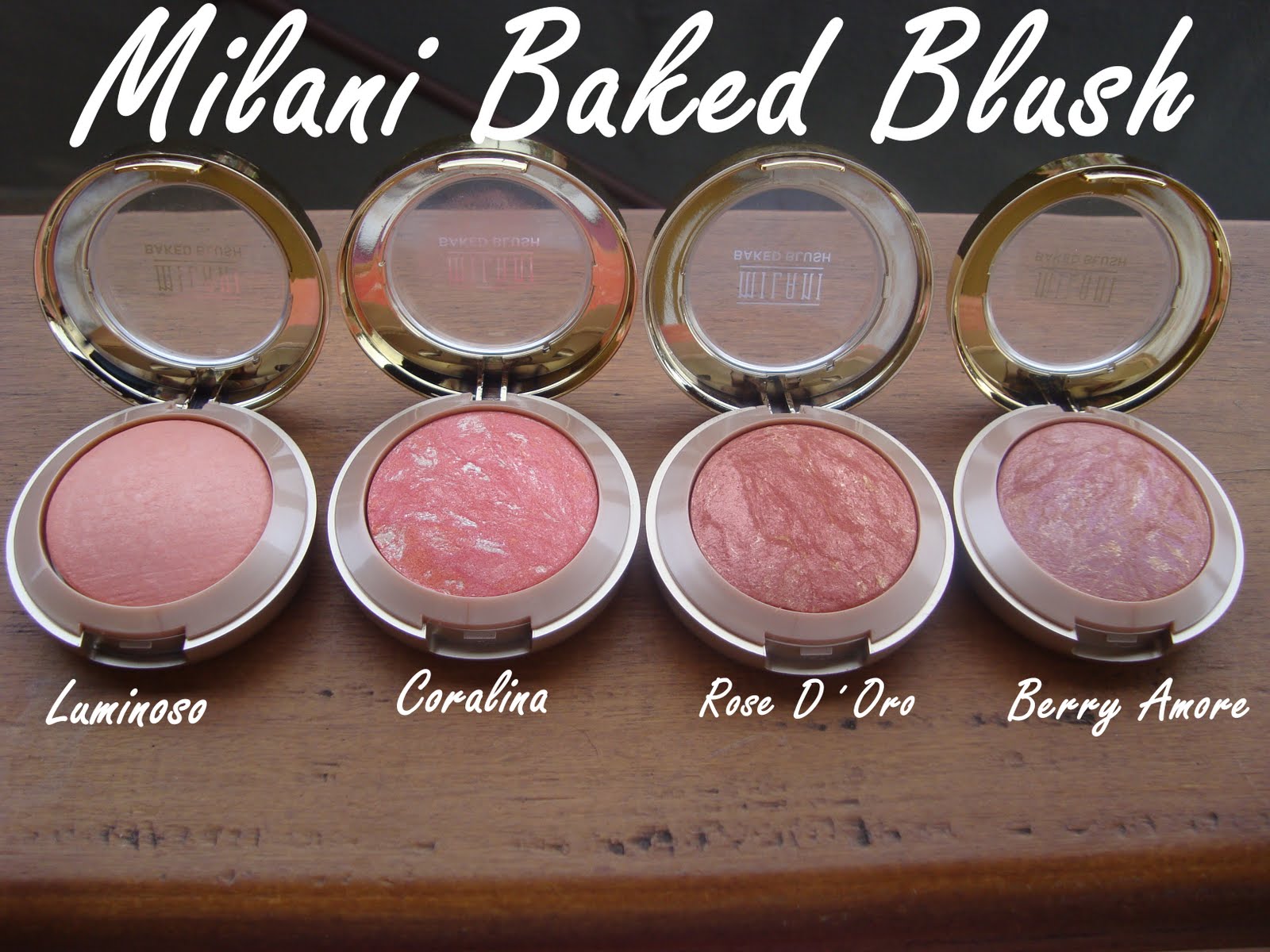 Bem Maquiada: Milani Baked Blush