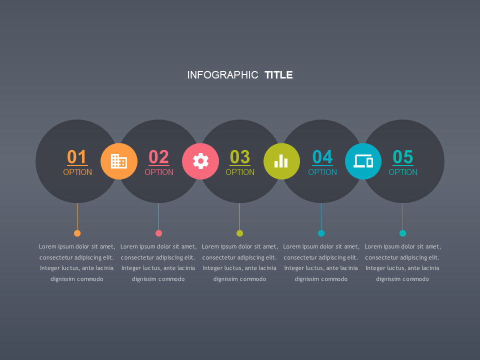 Circle Chained List PowerPoint Templates - PowerPoint Free