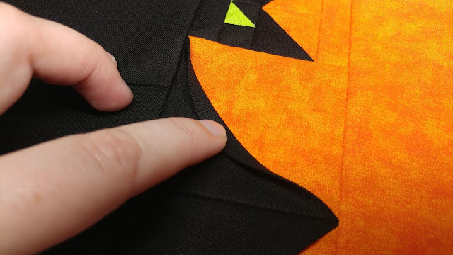 Slice of Pi Quilts: Going Batty! - FREE Bat Quilt Block Pattern