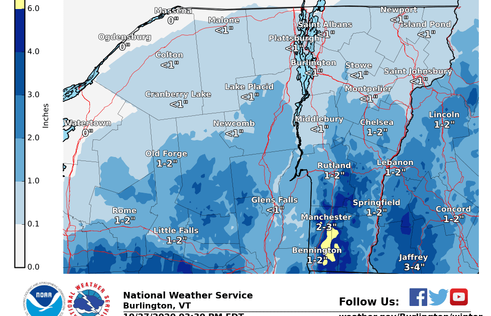 Addison County Weather Watchers: It's going to snow