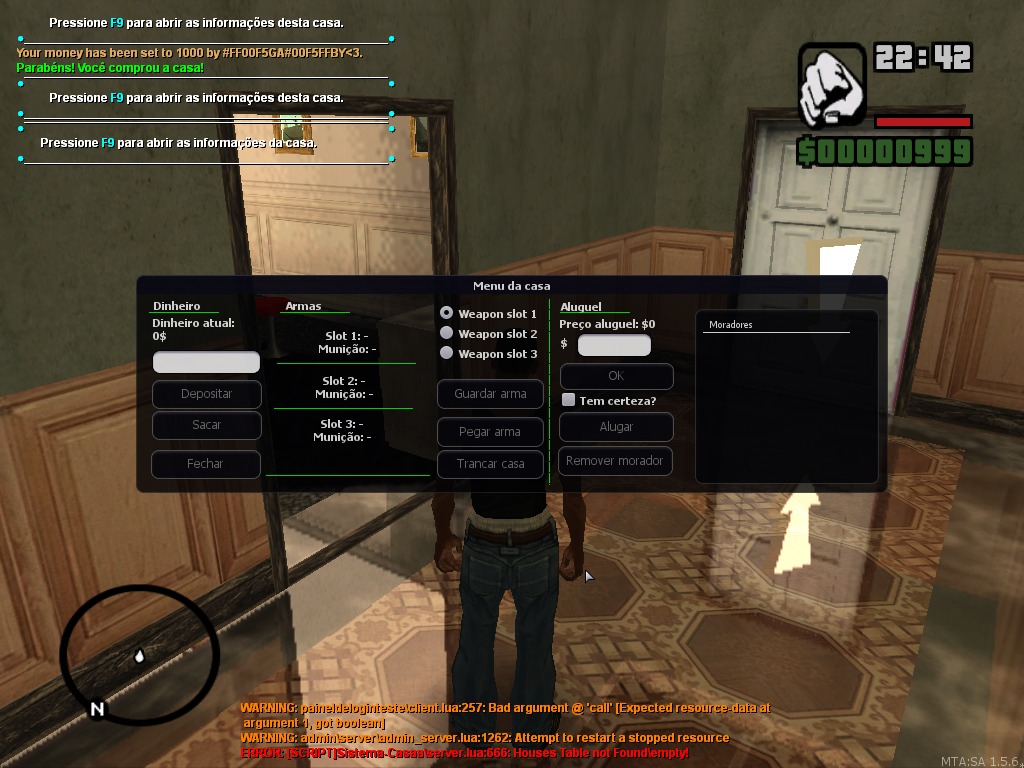 Novo Sistema De Casas - MTA Brasil