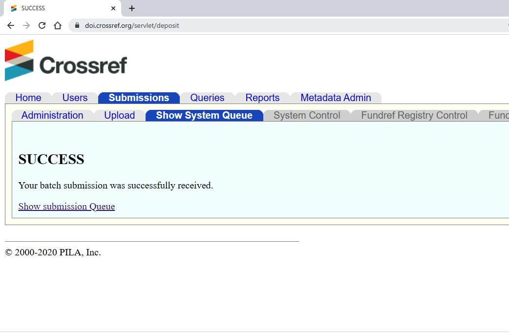 Fernando Ardito: Como activar o registrar un DOI en Crossref