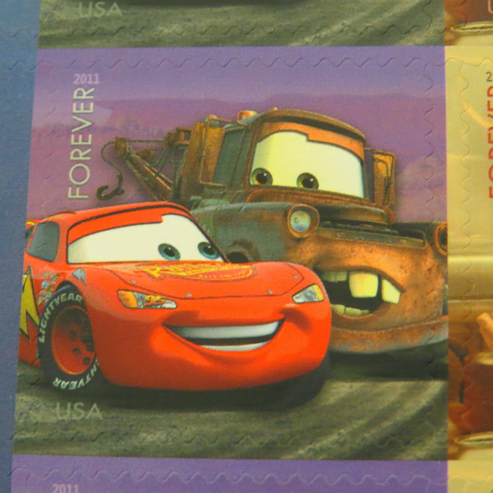 USPS Forever Stamp - Global Forever Stamps & Pixar Animation Domestic ...