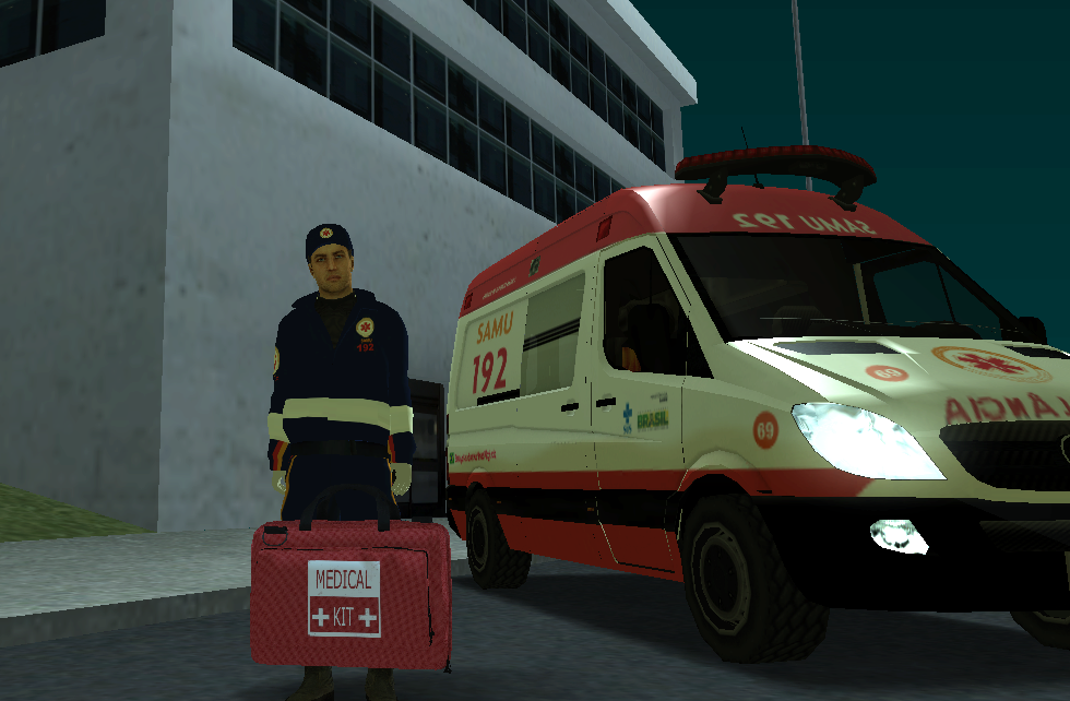 MOD SISTEMA DA SAMU COM MEDIC-KIT.