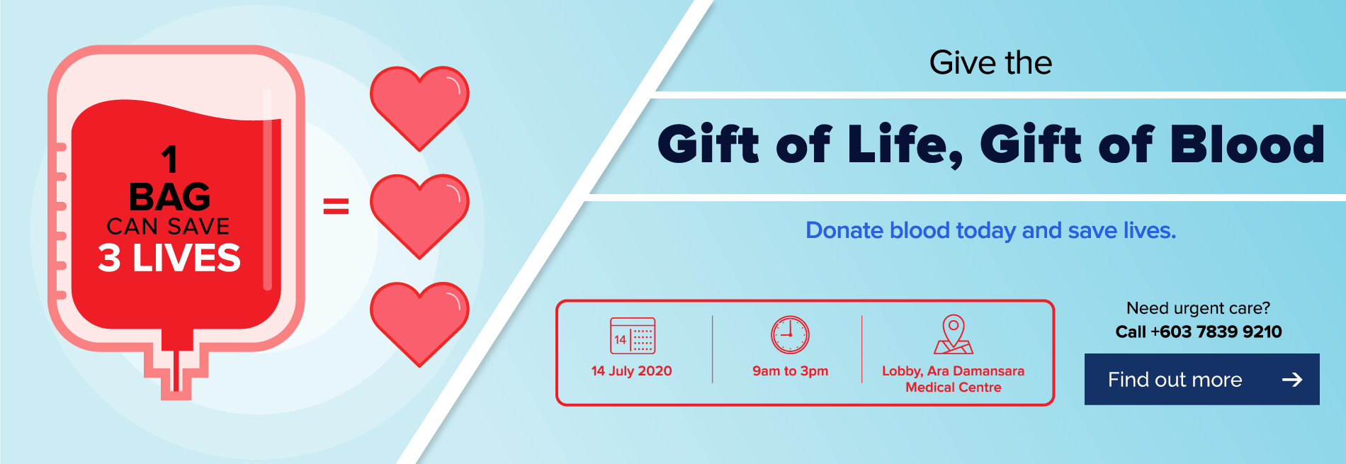 Betty's Journey: Blood Donation Drive at ADMC to Support National Blood ...