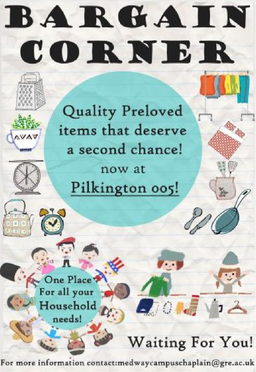 Medway Students: Bargain Corner