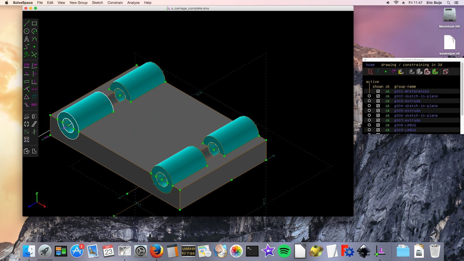 Switching from FreeCAD to Solvespace?