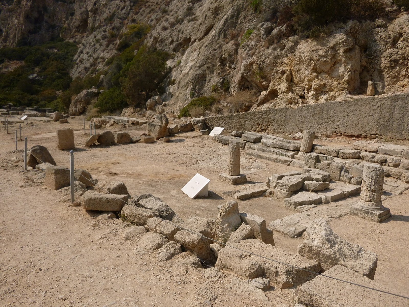 Γιώργος Πρίμπας (Στιγμές): [O Αρχαιολογικός χώρος στο ακρωτήριο Ηραίο ...