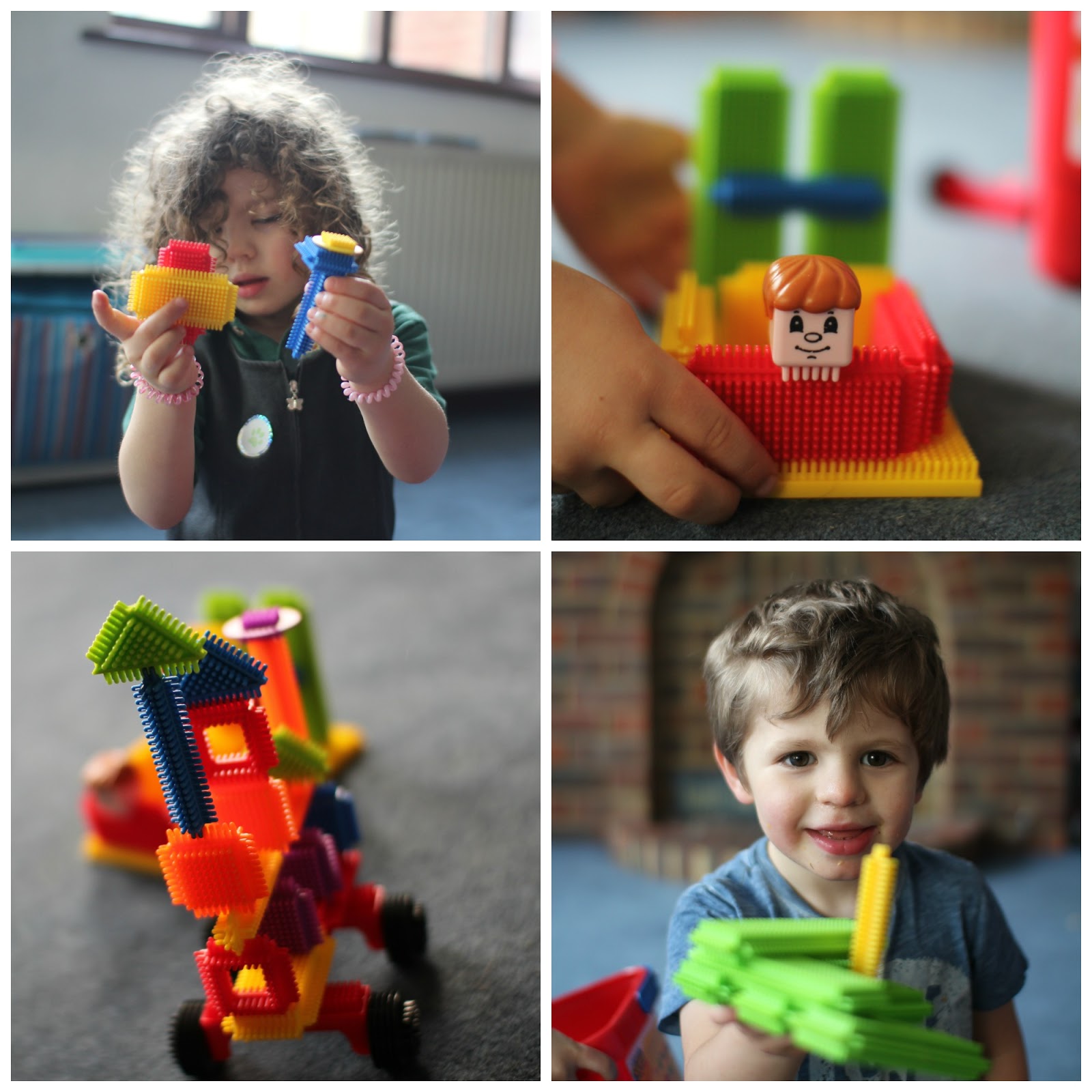 Mummy's Little Blog: The Big Red Bucket Stickle Bricks Review