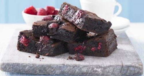 Best ever chocolate raspberry brownies - Recipe Easy