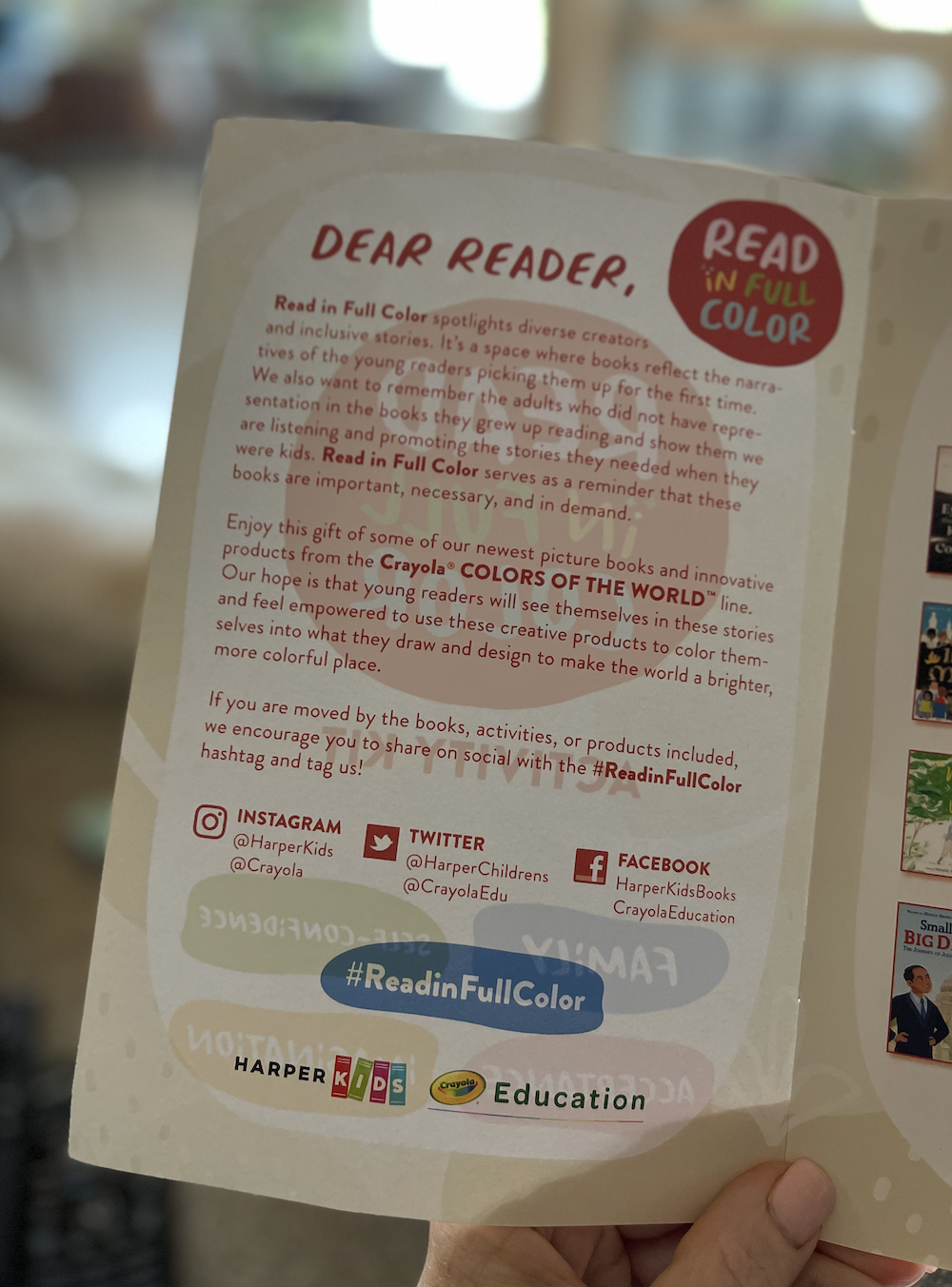 The Library Voice: "Read In Full Color"....Stories That Reflect Every ...