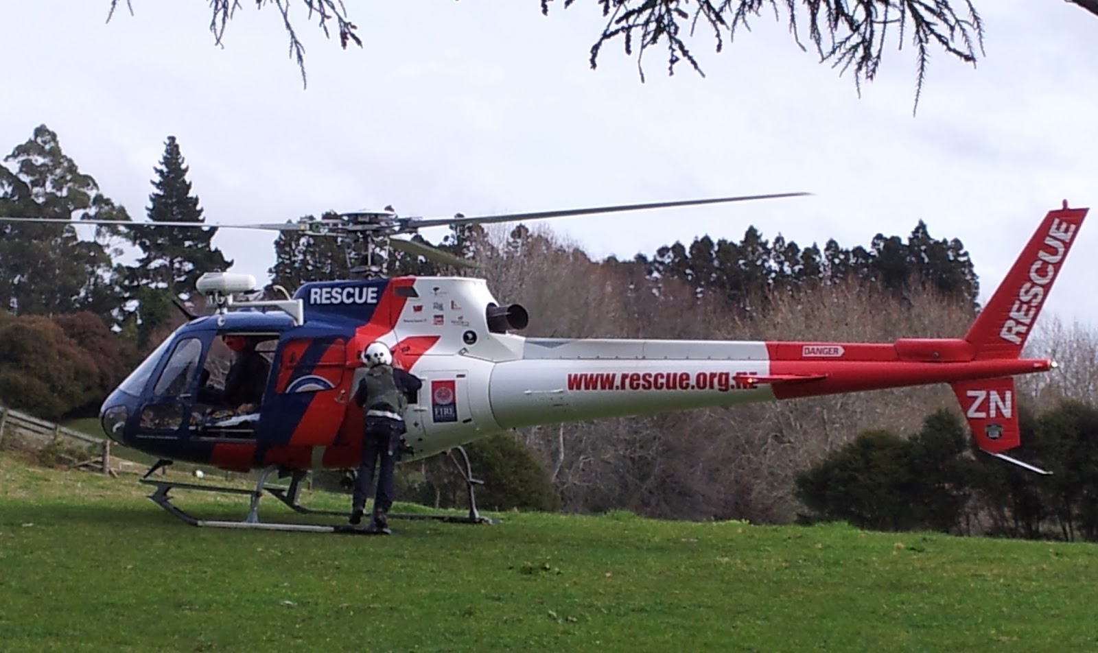 Tauranga Spotter: Rescue Helicopter in action