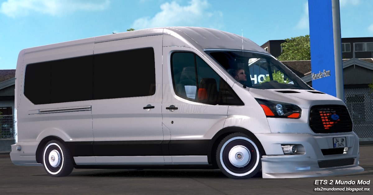 (Auto ETS 2) Ford Transit - ETS 2 Mundo Mod